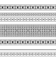 Filigree ornament seamless lace pattern Royalty Free Vector