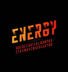 Energetic Font Vector Images (28)