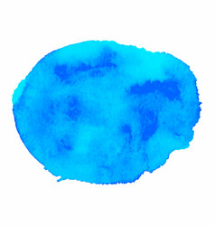Abstract watercolor blue hand drawn texture Vector Image