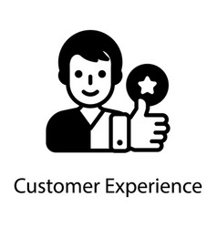 Customer experience Royalty Free Vector Image - VectorStock