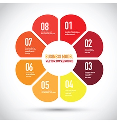 Business model set Royalty Free Vector Image - VectorStock