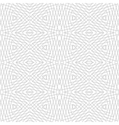 Monochrome contour triangles seamless pattern Vector Image
