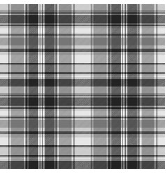 Gray check fabric texture seamless pattern Vector Image