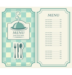 Menu template Royalty Free Vector Image - VectorStock