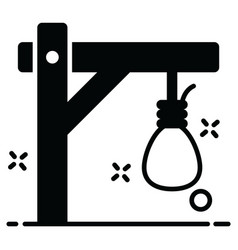 Death rope Royalty Free Vector Image - VectorStock