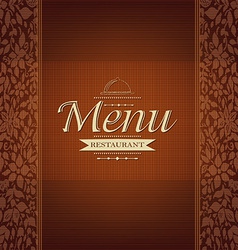 Red Restaurant Menu Royalty Free Vector Image - VectorStock