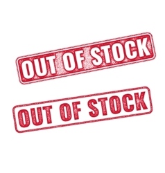 Sold out sign or stamp Royalty Free Vector Image