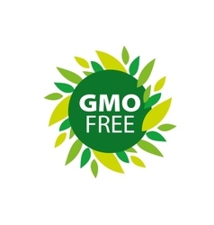 Logo gmo free Royalty Free Vector Image - VectorStock