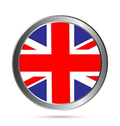UK flag button Royalty Free Vector Image - VectorStock