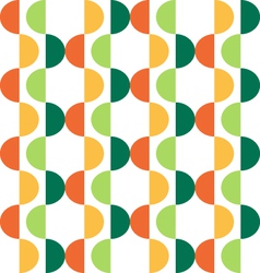 Colored circle seamless pattern Royalty Free Vector Image