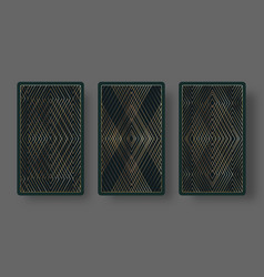 Playing cards design Royalty Free Vector Image