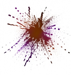 Ink splot Royalty Free Vector Image - VectorStock