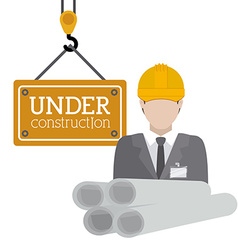 Under construction design Royalty Free Vector Image