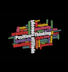 Isometric positive thinking businessman in the Vector Image