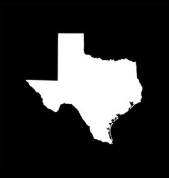 Calligraphic inscription american state texas Vector Image