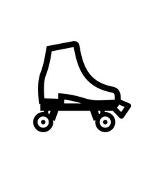 Roller skate wheel Royalty Free Vector Image - VectorStock
