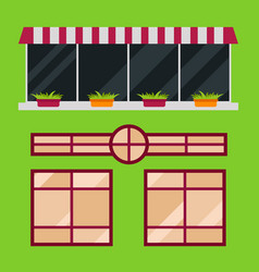 Window and door Royalty Free Vector Image - VectorStock