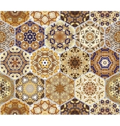 Bright seamless pattern tiles Royalty Free Vector Image