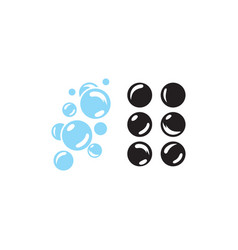 Colorful bubble background Royalty Free Vector Image