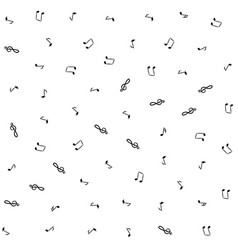 Music notes background Royalty Free Vector Image