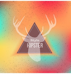 Colorful Hipster blurred background Royalty Free Vector