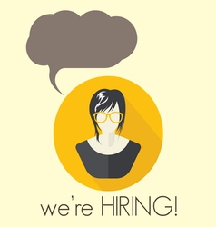 Now hiring sign transparent background Royalty Free Vector