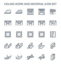 Interior designs logo different color rooms Vector Image