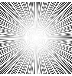 Comic book speed lines background Royalty Free Vector Image