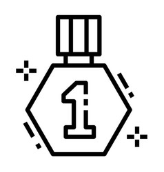 First position Royalty Free Vector Image - VectorStock