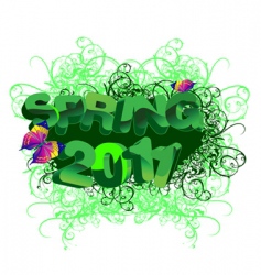 Grass letters number 8 Royalty Free Vector Image