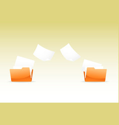 FIle Transfer Royalty Free Vector Image - VectorStock
