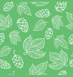 Hop seamless pattern Royalty Free Vector Image