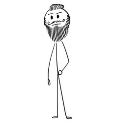 Stick Figure Beard Vector Images (22)