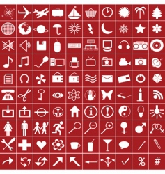 Misc icons Royalty Free Vector Image - VectorStock