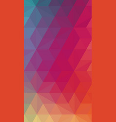Vertical triangle pattern abstract background Vector Image