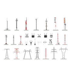 Base station antenna and signal transmission Vector Image