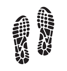 Footprint Royalty Free Vector Image Vectorstock