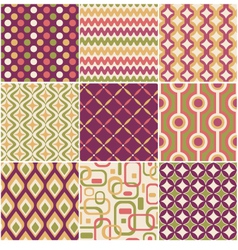 Retro seamless pattern Royalty Free Vector Image