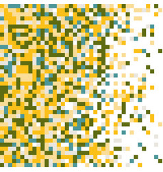Multi colored pixelation Royalty Free Vector Image