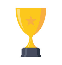 Simple trophy Royalty Free Vector Image - VectorStock