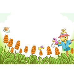 Aesops fable the fox and the crow Royalty Free Vector Image