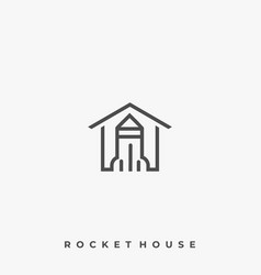 3d cartoon rocket Royalty Free Vector Image - VectorStock