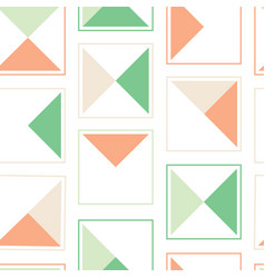 Abstract color block seamless pattern Royalty Free Vector