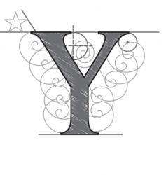 Y Royalty Free Vector Image - VectorStock