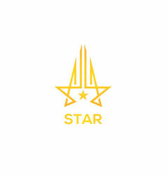 Ball star logo Royalty Free Vector Image - VectorStock