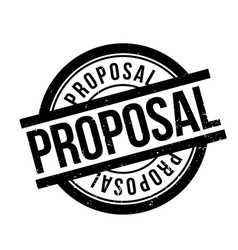 Proposal rubber stamp Royalty Free Vector Image