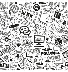 Computer games seamless background Royalty Free Vector Image