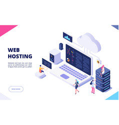 Cloud computing concept Royalty Free Vector Image