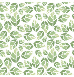 Leaves seamless pattern Royalty Free Vector Image