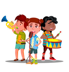 Kids music Royalty Free Vector Image - VectorStock